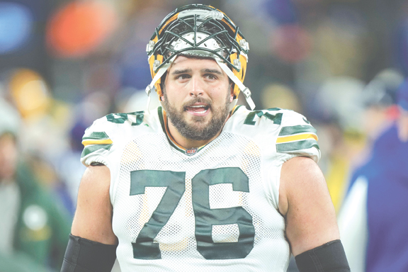 Offensive guard Jon Runyan Jr. leaving Green Bay Packers for New York ...